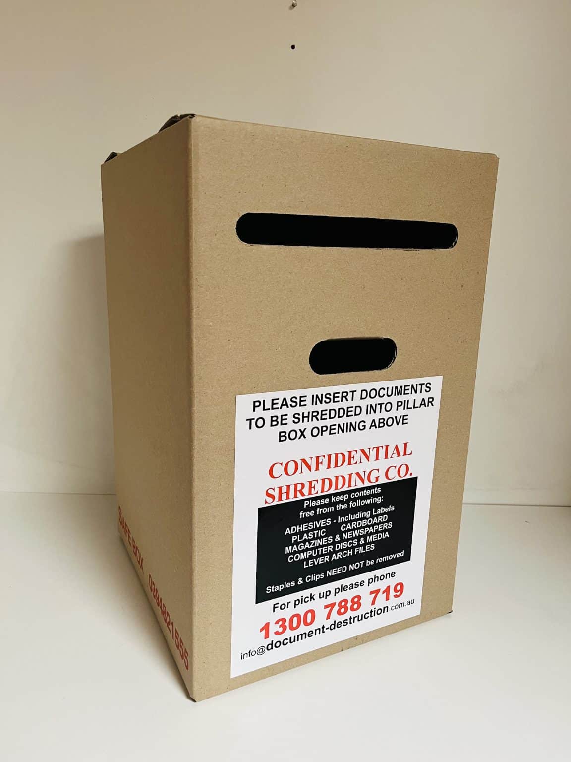 Underdesk Data Destruction Boxes